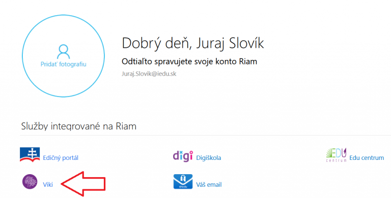 RIAM konto a vyplnenie dotazníka | Konzervatórium
