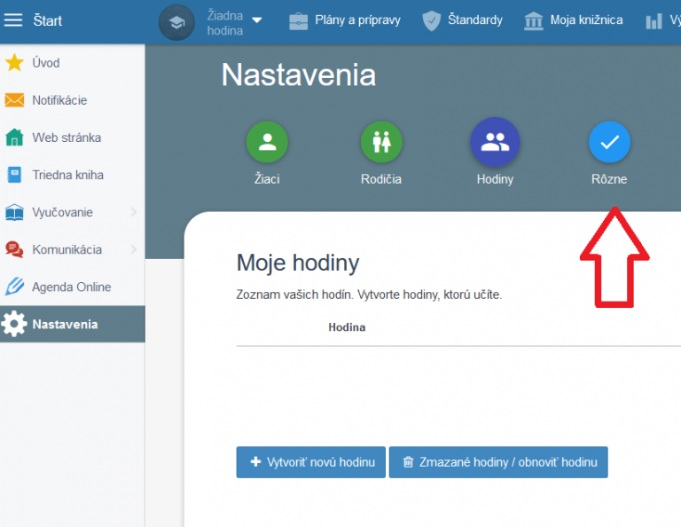 Návod na tvorbu rozvrhu v EduPage | Konzervatórium